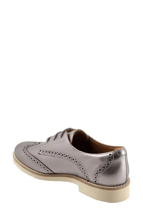 Softwalk Willet Wingtip Derby - Pewter