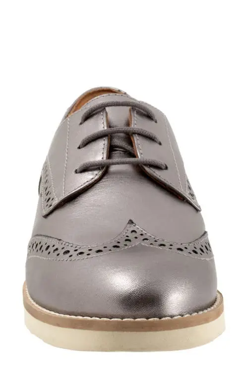 Softwalk Willet Wingtip Derby - Pewter