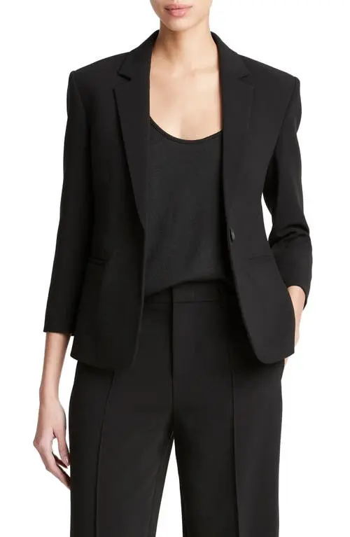 Vince Shrunken Blazer - Black