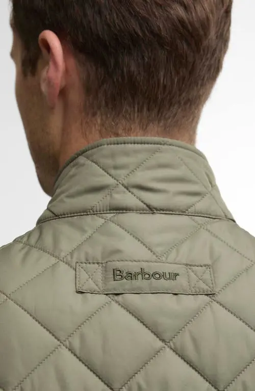 Barbour Lowerdale Diamond Quilted Vest - Dusty Olive