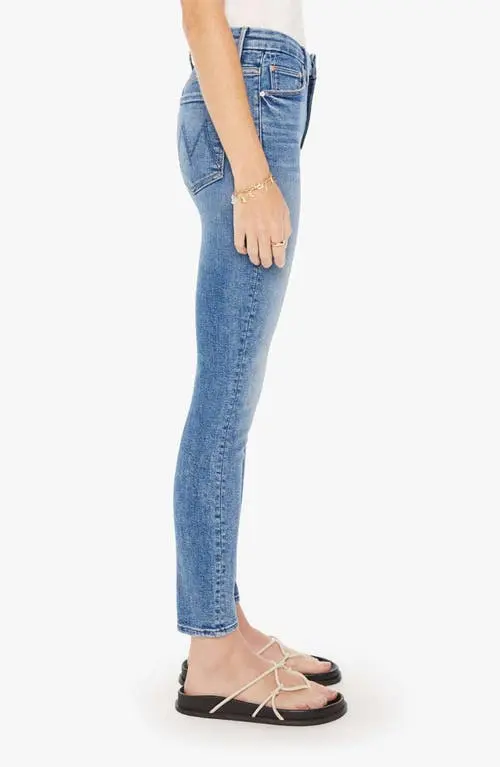 MOTHER The Looker High-waist Ankle Skinny Jeans
