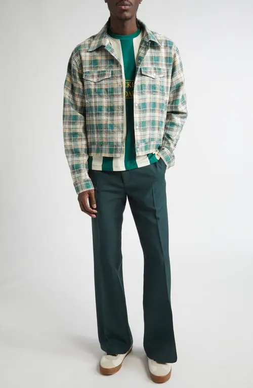 STOCKHOLM SURFBOARD CLUB Sune Bootcut Trousers - Forest Green