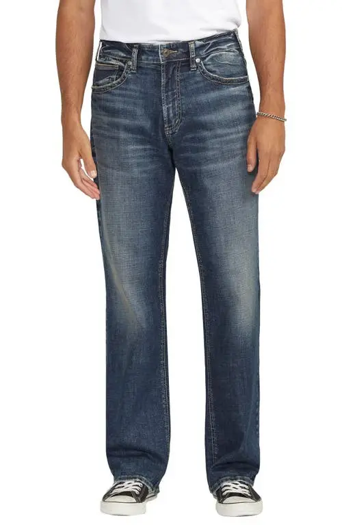 SILVER JEANS CO. Gordie Relaxed Fit Straight Leg Jeans