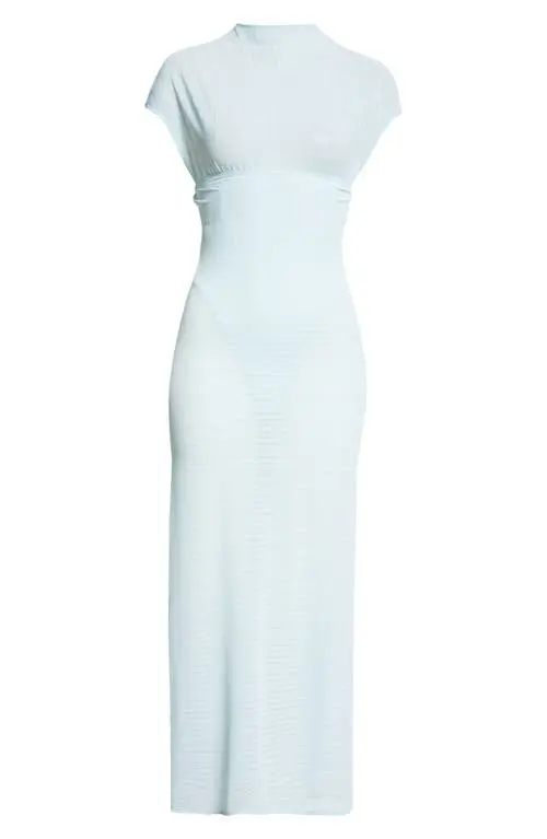 alaia tube sheer dress Celebrity fashion stylist and beauty expert @melissaswardrobe looked  radiant in this white Maison Alaia tube sheer dress paired with Bulgari  Serpenti wrist watch and gold earrings as she shared her insight on