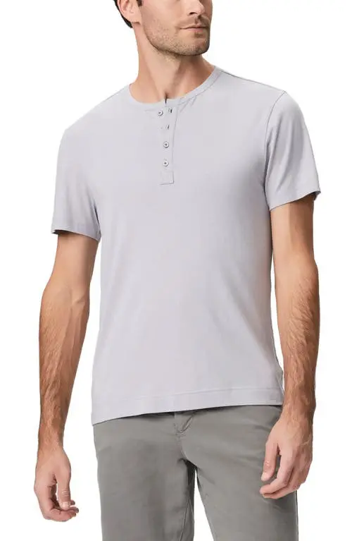 Paige Harwood Short Sleeve Henley - Dusty Iris