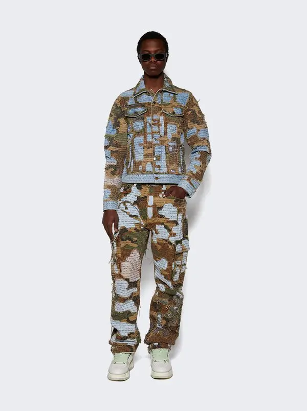 Amiri Boro Repair Trucker Jacket