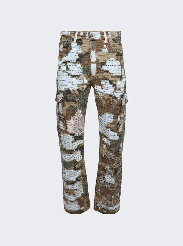 Amiri Boro Repair Straight Jean - Multi