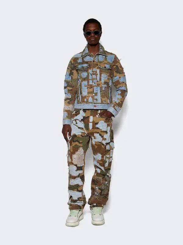 Amiri Boro Repair Straight Jean
