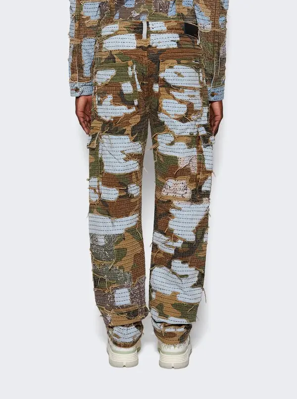 Amiri Boro Repair Straight Jean - Multi