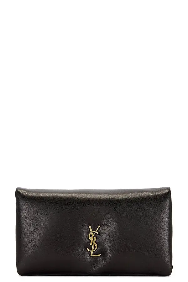 Saint Laurent Calypso Large Bi-fold Wallet