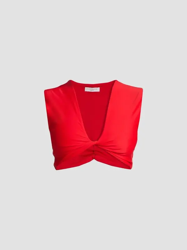 Ramy Brook Oliwia Bikini Top - Flame
