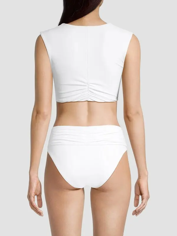 Ramy Brook Oliwia Bikini Top - White