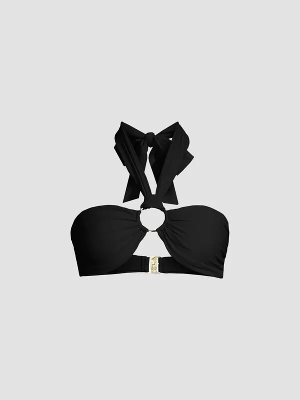 Ramy Brook Marie Bikini Top - Black