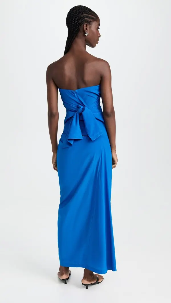 proenza schouler strapless blue dress Royal Blue Modest Prom Dress,Spaghetti Straps A-line Prom Dress,Evening Dress Simple PD00061, US6 / Burgundy