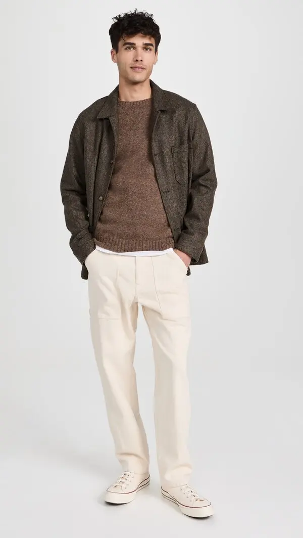 ALEX MILL Painter Pants In Recycled Denim