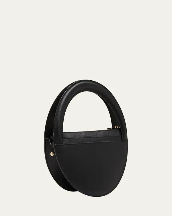 EILAF Medani Leather Crossbody Bag - Black