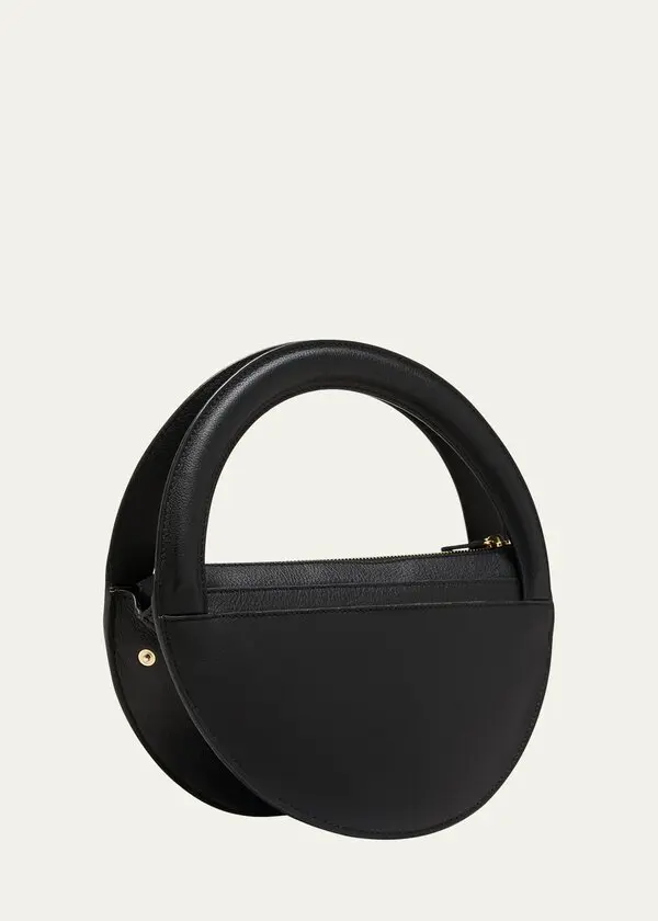 EILAF Medani Leather Crossbody Bag - Black