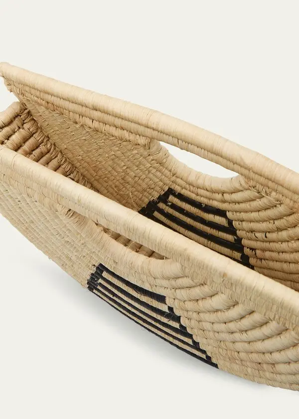 EILAF Mini Raffia Top-handle Bag