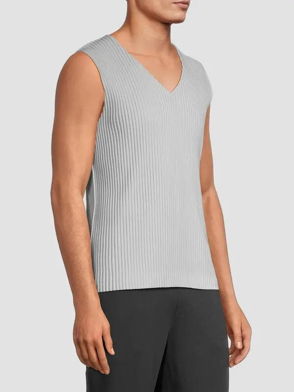 Issey Miyake Basics V-neck Vest