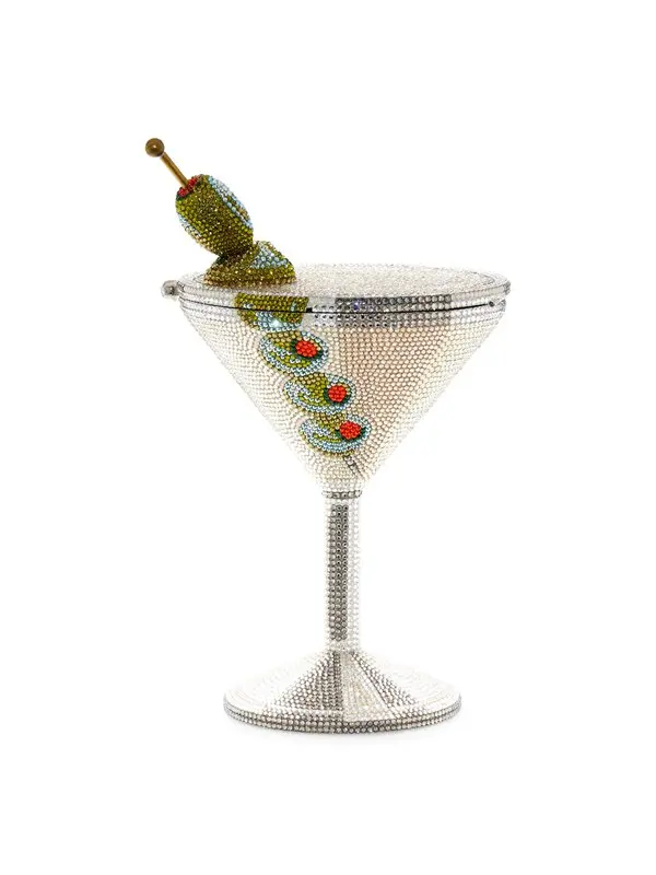 Judith Leiber Martini Crystal Clutch