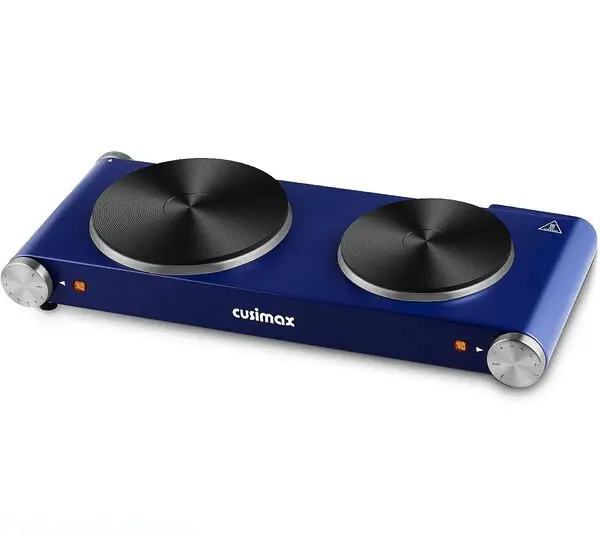 CUSIMAX Cast Iron Double Burner - One-color