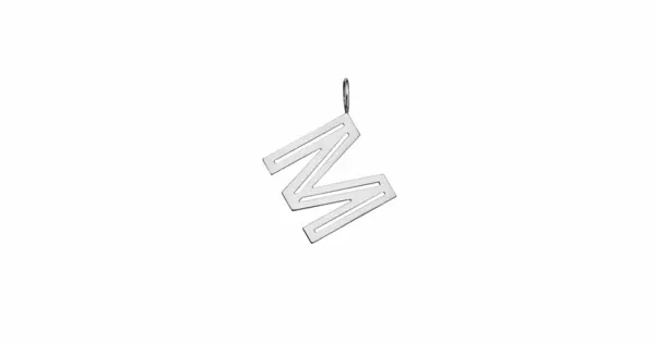Jennifer Zeuner Jewelry Addie Initial Charm - One-color