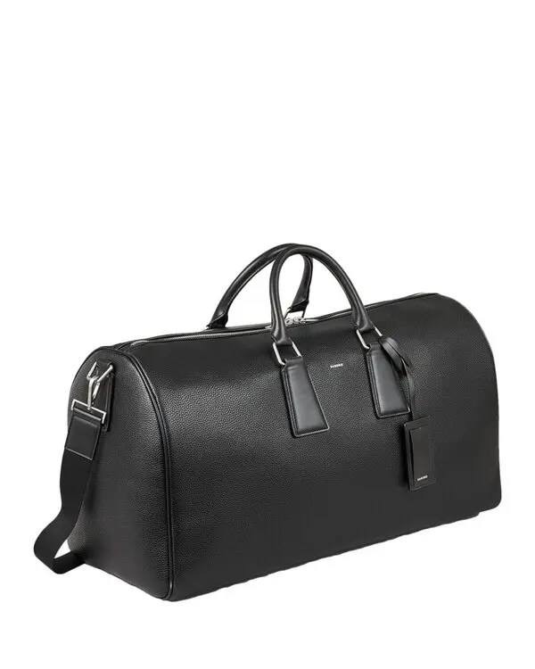 Sandro Coated Canvas Weekender Bag