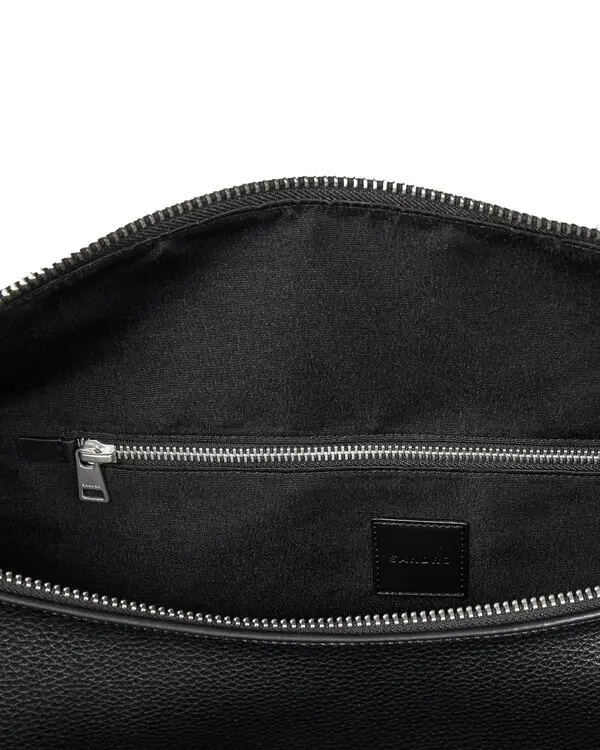 Sandro Coated Canvas Weekender Bag