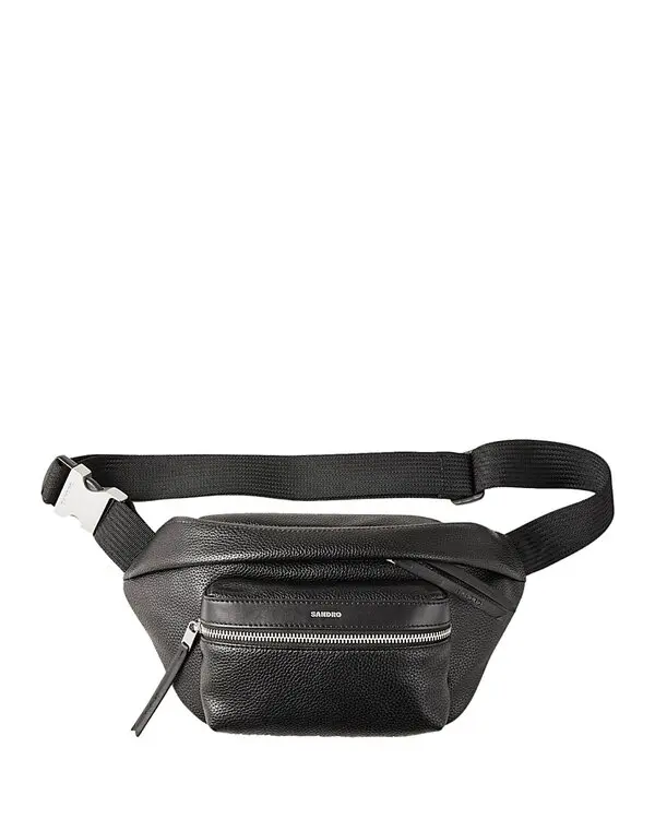 Sandro Crossbody Belt Bag - Black