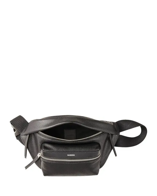 Sandro Crossbody Belt Bag - Black
