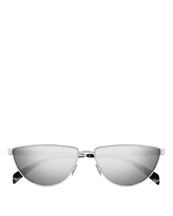 Alexander Mcqueen Floating Skull Cat Eye Sunglasses In  display picture 3