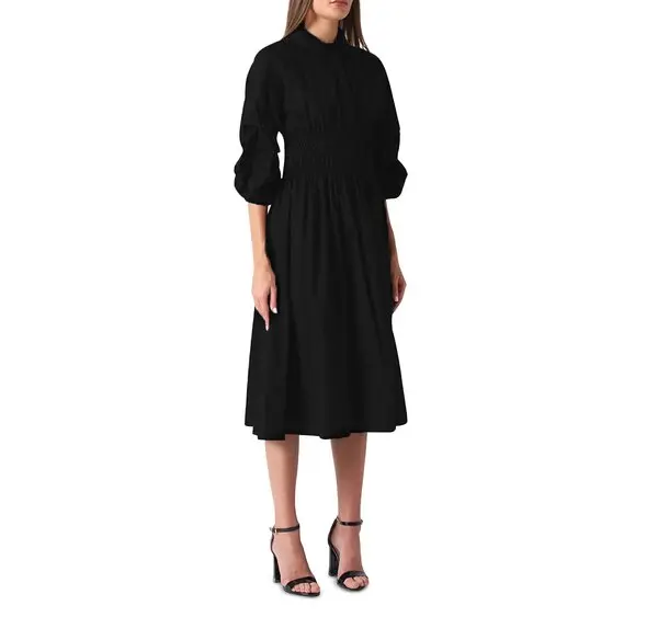 gracia shirt dress Gracia Flower Print Belted Shirt Dress