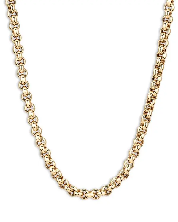 Adina Reyter 14k Yellow Rolo Link Chain Necklace - Gold