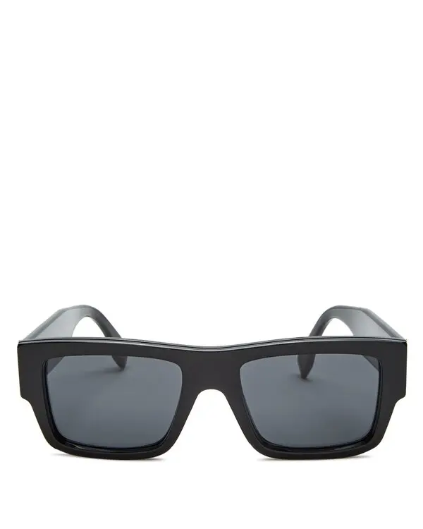 Fendi Signature Square Sunglasses, 53mm