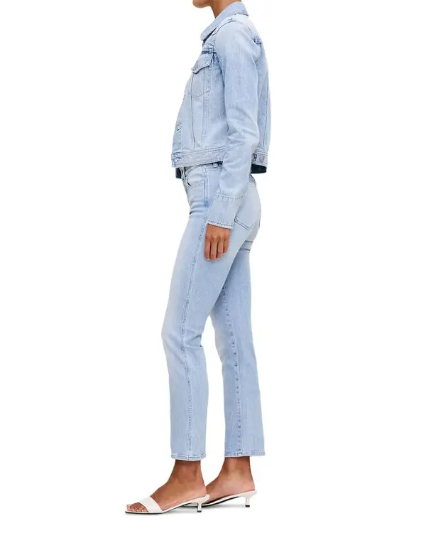 DL1961 Mara Straight Mid-rise Ankle Jeans