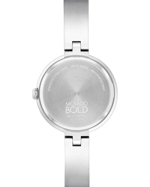 Movado Bangle Watch - Pink/silver