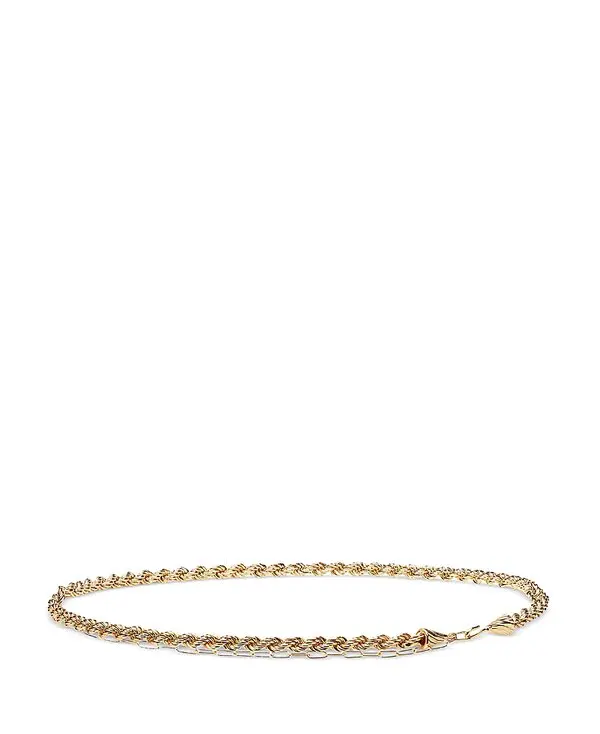 FERRAGAMO Bijoux Chainlink Belt - Gold