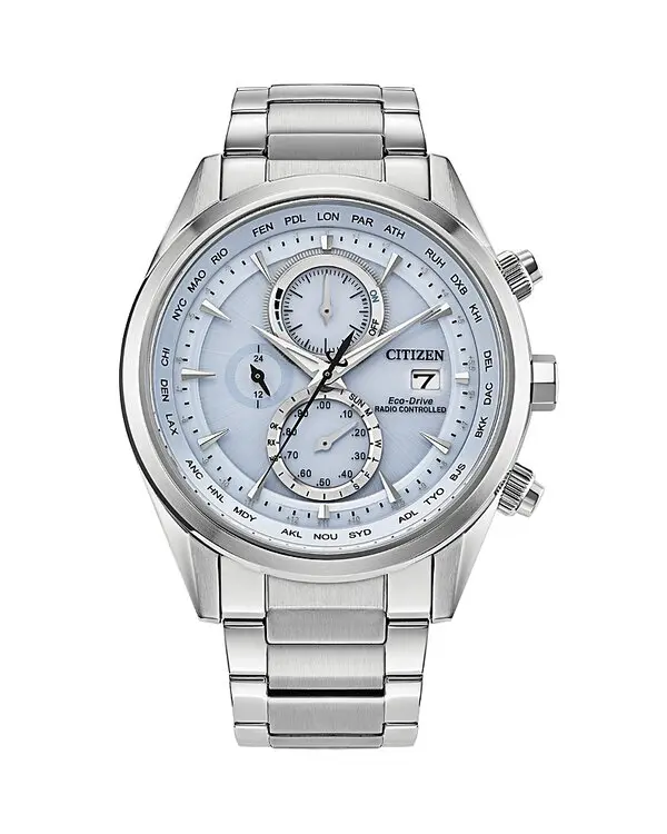 Citizen Sport Luxury Radio Control Chronograph, 43mm - Blue/silver