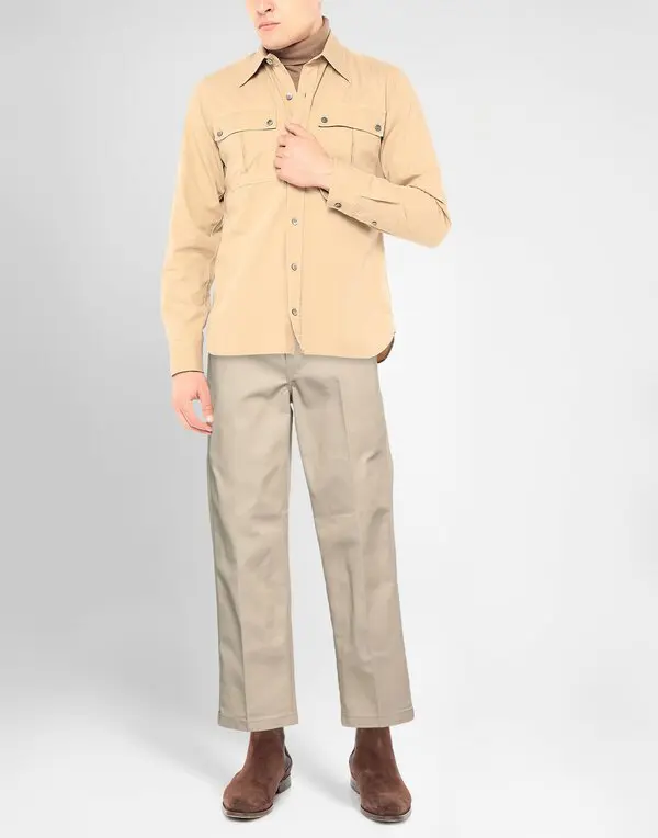 Dickies Straight Leg Gabardine Pants - Beige