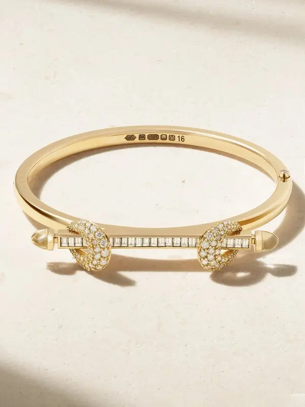 ANANYA Chakra Icon Bangle - Gold