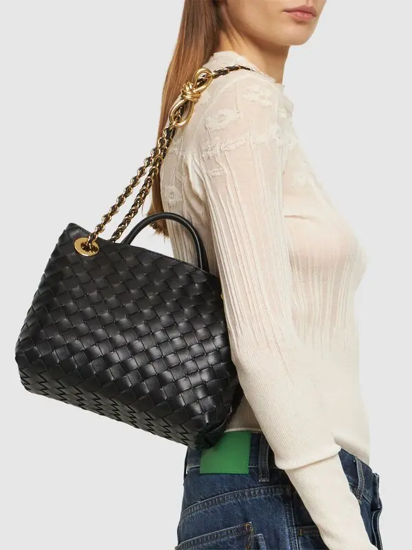 Bottega Veneta Andiamo Leather Bag