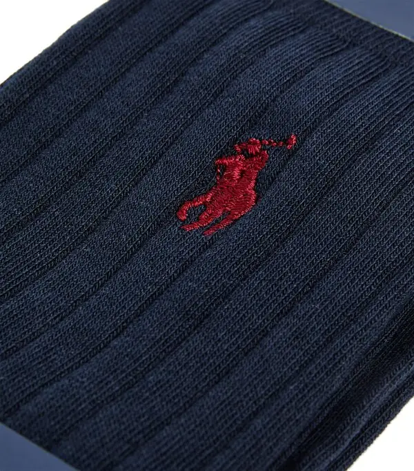Polo Ralph Lauren Cotton-blend Crew Socks - Blue