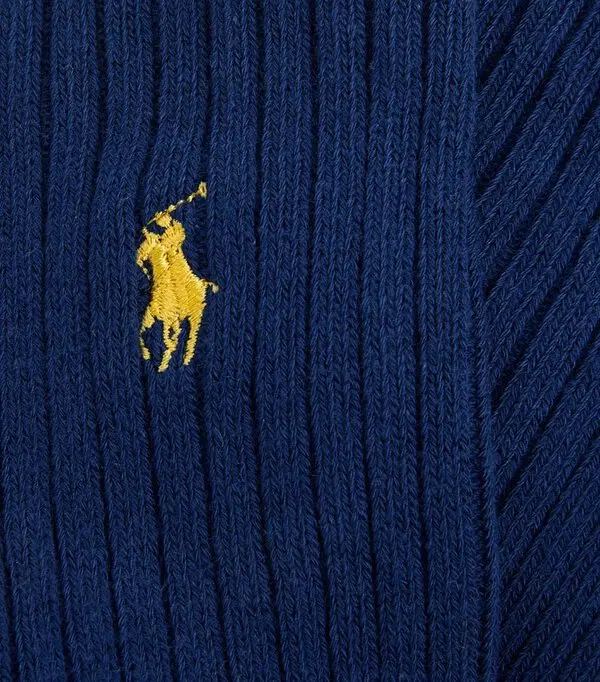 Polo Ralph Lauren Cotton-blend Classic Crew Socks - Yellow