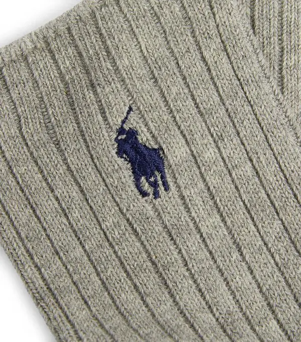 Polo Ralph Lauren Cotton-blend Classic Crew Socks - Grey