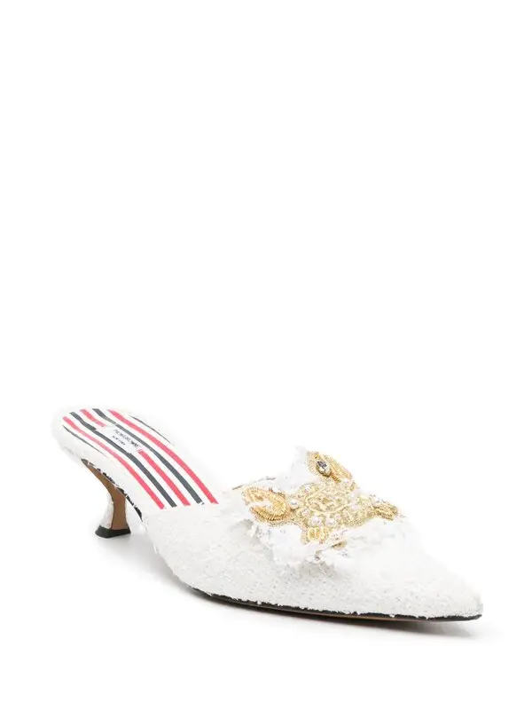 Thom Browne Icon Patch 50mm Mules