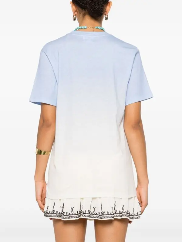 MARANT ETOILE Graphic Print Organic Cotton T-shirt
