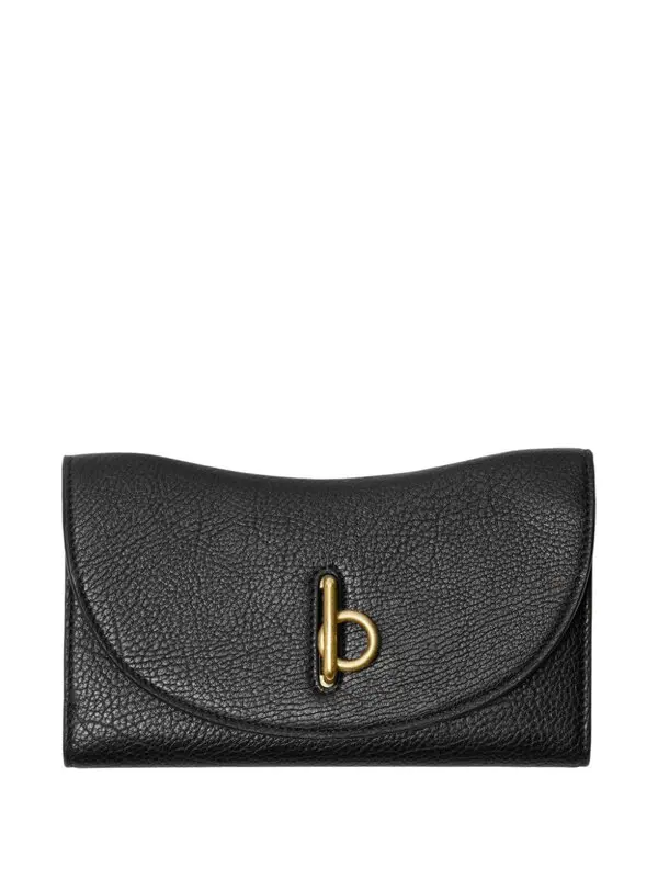 Burberry Rocking Horse Leather Wallet - Black