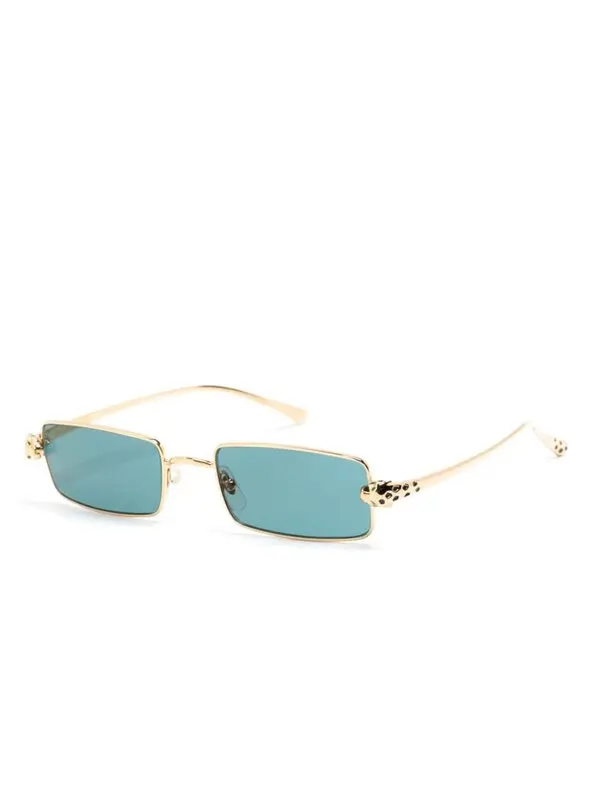 CARTIER Rectangle-frame Sunglasses
