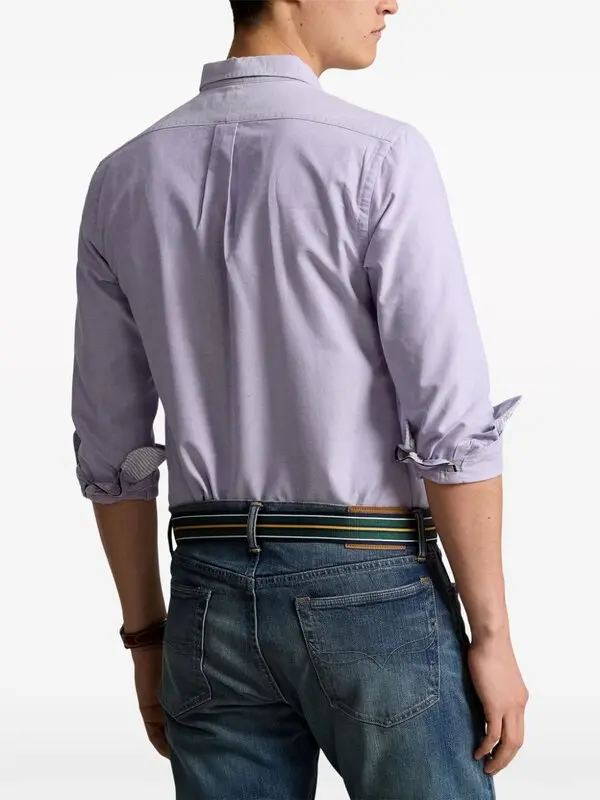 Polo Ralph Lauren Polo Pony-embroidered Shirt - Purple