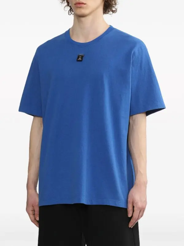 DOUBLET Sd Card Embroidered T-shirt - Blue